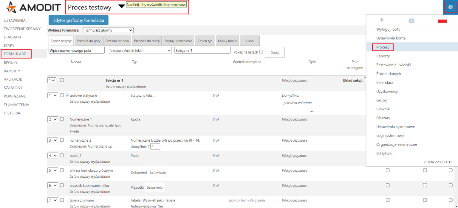Formularz – Wiki Amodit
