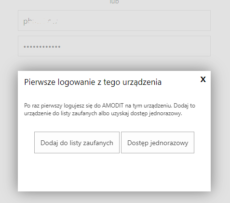 Logowanie z wykorzystaniem Multi Factor Authentication – Wiki Amodit